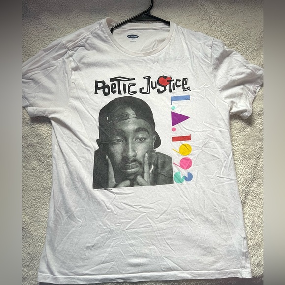 Old Navy | Tops | Poetic Justice La993 Tupac Graphic Tee | Poshmark